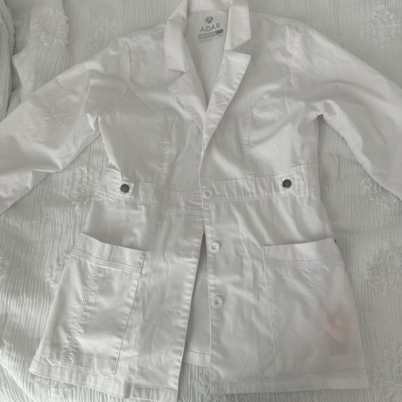 Jackets & Coats | White Lab Coat Xs New | Poshmark